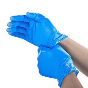 Basic Medical Synmax Vinyl Exam Gloves - Latex-Free & Powder-Free - Large, BMPF-3003(Case of 1,000)