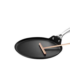 Le Creuset Toughened Nonstick PRO Crepe Pan with Rateau, 11"