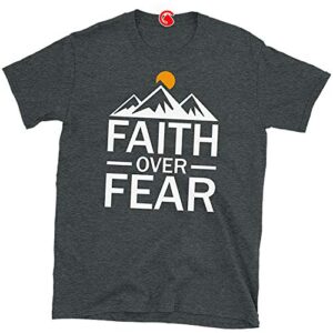 Faith Over Fear Shirt T-Shirt, Unisex (Click Customize, Click Customize)