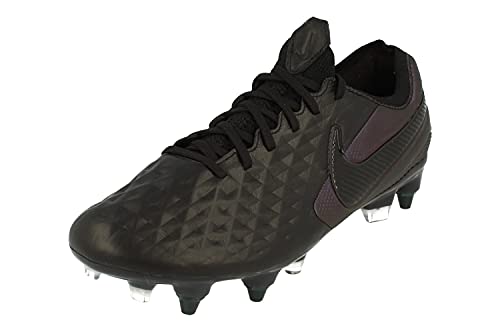 Nike Legend 8 Elite SG-Pro AC Mens Football Boots AT5900 Soccer Cleats (UK 6 US 6.5 EU 39, Black Black 010)