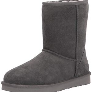 Koolaburra by UGG Women's Koola Short Mid Calf Boot, Stone Grey, 10 US