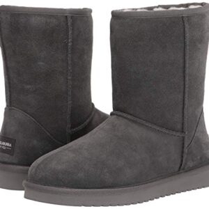 Koolaburra by UGG Women's Koola Short Mid Calf Boot, Stone Grey, 10 US