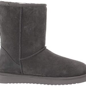 Koolaburra by UGG Women's Koola Short Mid Calf Boot, Stone Grey, 10 US