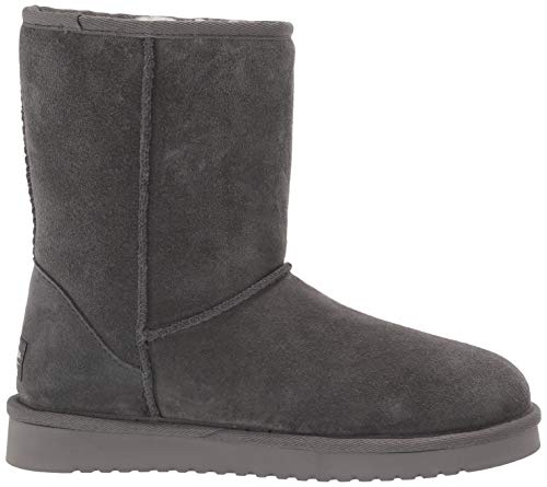 Koolaburra by UGG Women's Koola Short Mid Calf Boot, Stone Grey, 10 US