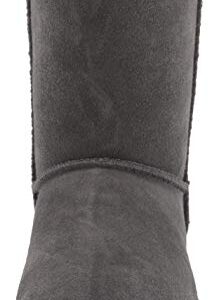 Koolaburra by UGG Women's Koola Short Mid Calf Boot, Stone Grey, 10 US