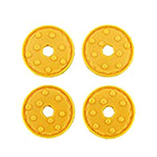 Replacement Parts for Imaginext Pizza Planet - Toy Story Buzz Lightyear and Pizza Planet Truck Playset GFR98 ~ Replacement Projectile Discs ~ Includes 4 Yellow Discs