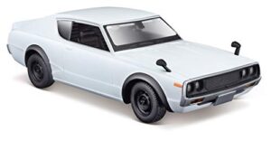 maisto 1:24 se 1973 nissan skyline gt-r - white