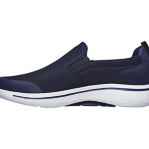 Skechers Men's Gowalk Arch Fit-Athletic Slip-On Casual Loafer Walking Shoe Sneaker, Navy/Grey, 9