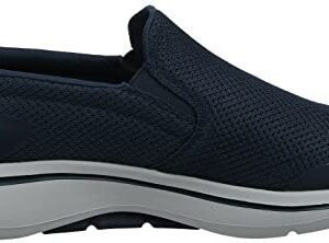 Skechers Men's Gowalk Arch Fit-Athletic Slip-On Casual Loafer Walking Shoe Sneaker, Navy/Grey, 9