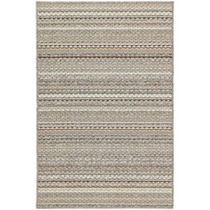 Garland Rug Carnival Stripe 9 Ft. x 12 Ft. Earth Tone Area Rug