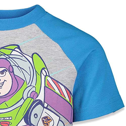 Disney Pixar Toy Story Buzz Lightyear Toddler Boys 2 Pack T-Shirts Multi 3T