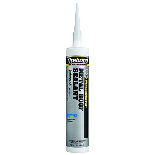 Titebond WeatherMaster Metal Roof Sealant 62441 Gray 10.1-Oz