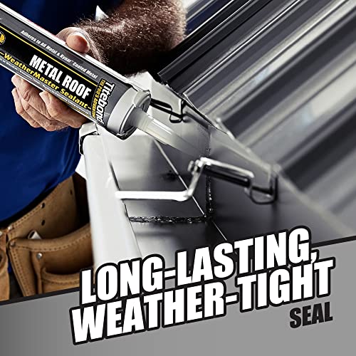 Titebond WeatherMaster Metal Roof Sealant 62441 Gray 10.1-Oz