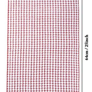 LAZI Kitchen Dish Towels, 16 Inch x 25 Inch Bulk Cotton Kitchen Towels, 6 Pack Dish Cloths for Dish Rags for Drying Dishes Clothes and Dish Towels