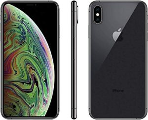 apple iphone xs max, 64gb, space gray - unlocked (renewed premium)