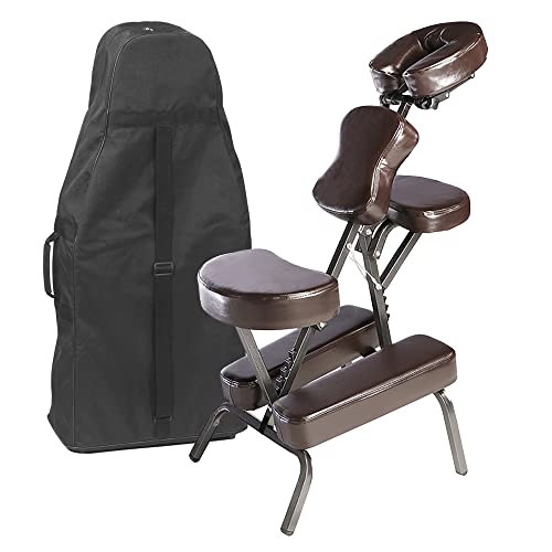 Master Massage Bedford Portable Massage Chair Package In Coffee