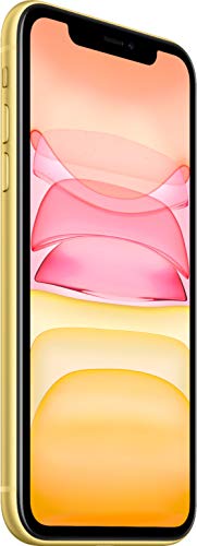 Apple iPhone 11, 128GB, Yellow - Unlocked (Renewed Premium)