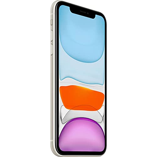 Apple iPhone 11, 128GB, White - Unlocked (Renewed Premium)