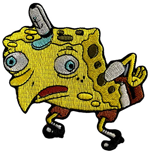 Mocking SpongeBob - Official SpongeBob Squarepants Iron On Patch