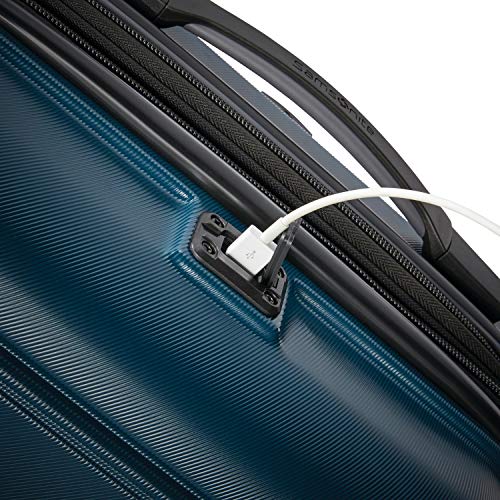 Samsonite Omni 2 Hardside Expandable Luggage with Spinner Wheels, Carry-On 20-Inch, Nova Teal