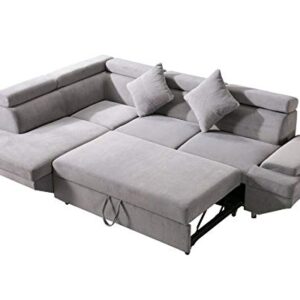 Sleeper Sofa Bed Futon Sofa Bed Sectional SofaSofas for Living Room Furniture Set Modern Sofa Set Corner Sofa Upholstered Contemporary Fabric