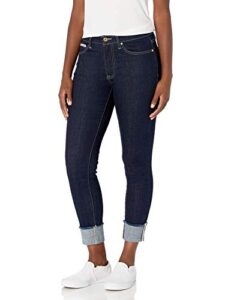 tommy hilfiger women's jean, indigo wash denim, 4