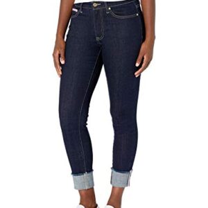 Tommy Hilfiger Women's Jean, Indigo Wash Denim, 4