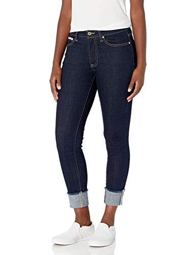 Tommy Hilfiger Women's Jean, Indigo Wash Denim, 4