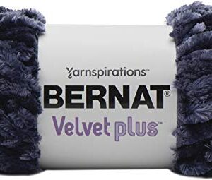 Bernat Yarn Plus VEL, Indigo Velvet