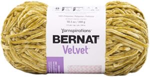 bernat olive yarn velvet