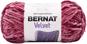 bernat yarn velvet pomegranat, pomegranate