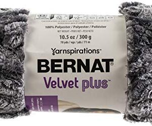 Bernat Vapor Gray Yarn Velvet Plus