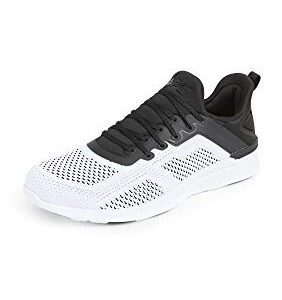 APL: Athletic Propulsion Labs Men's Techloom Tracer Running Sneakers, White/Black/Black, 10 Medium US