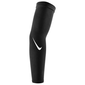 nike pro dri-fit sleeve 4.0 (black/white, s/m)