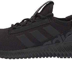 adidas Men's Kaptir 2.0 Running Shoes, 9, Black/Black/Carbon