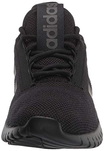 adidas Men's Kaptir 2.0 Running Shoes, 9, Black/Black/Carbon