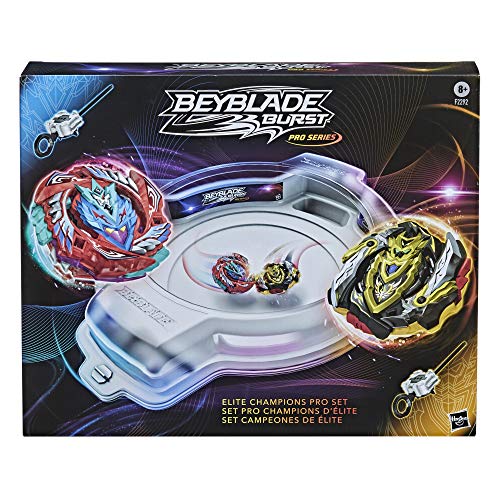 BEYBLADE Burst Pro Series Elite Champions Pro Set - Complete Battle Game Set with Beystadium, 2 Battling Top Toys and 2 Launchers