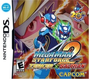 mega man star force 2 zerker x saurian - nintendo ds (renewed)