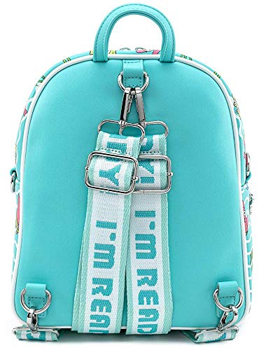 Loungefly Spongebob Squarepants and Patrick Jellyfishing Womens Double Strap Shoulder Bag Purse