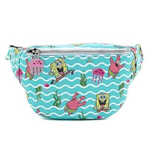 loungefly x nickelodeon spongebob jelly fishing fanny pack