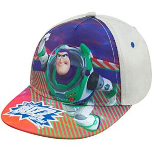 disney boys toy story 4 buzz lightyear baseball cap - age 4-7 grey