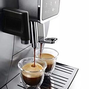 De'Longhi ECAM35075SI Dinamica with LatteCrema System and LCD Display, Silver