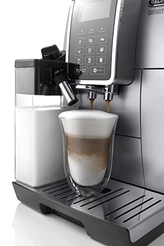 De'Longhi ECAM35075SI Dinamica with LatteCrema System and LCD Display, Silver