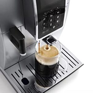 De'Longhi ECAM35075SI Dinamica with LatteCrema System and LCD Display, Silver