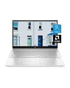 hp pavilion 15 laptop, amd ryzen 5 4500u processor, 8 gb ram, 512 gb ssd storage, 15.6-inch hd touchscreen, windows 10 home, micro-edge display, backlit keyboard (15-eh0010nr, 2020)