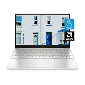 HP Pavilion 15 Laptop, AMD Ryzen 5 4500U Processor, 8 GB RAM, 512 GB SSD Storage, 15.6-inch HD Touchscreen, Windows 10 Home, Micro-Edge Display, Backlit Keyboard (15-eh0010nr, 2020)