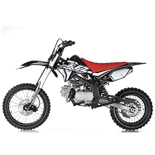 OPA 125cc Dirt Bike Pit Bike Adults Dirtbikes Pitbikes 125 Dirt Pit Bike (Black)