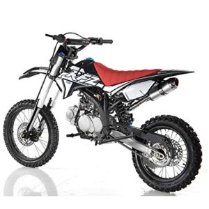 OPA 125cc Dirt Bike Pit Bike Adults Dirtbikes Pitbikes 125 Dirt Pit Bike (Black)