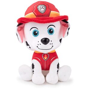 gund official paw patrol marshall in signature firefighter uniform plush toy, stuffed animal for ages 1 and up, 6" (styles may vary)