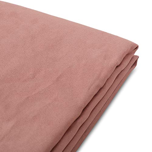 Christopher Knight Home Harrison Modern 5 Foot Microfiber Bean Bag Cover Only, Rose Petal Pink